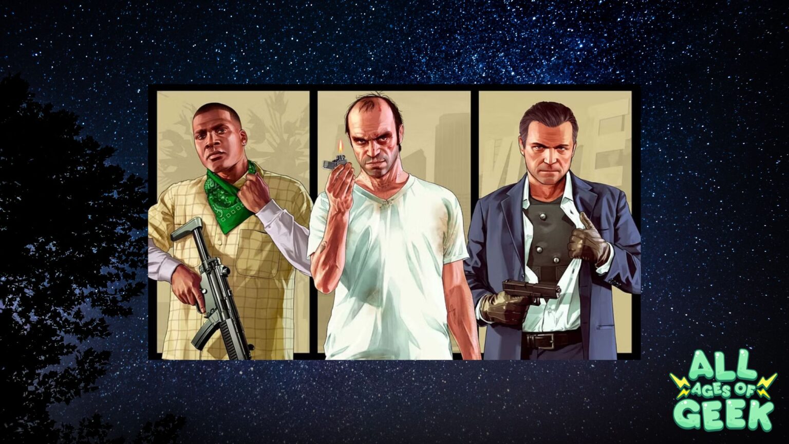 Top 10 Grand Theft Auto Main Characters - All Ages of Geek