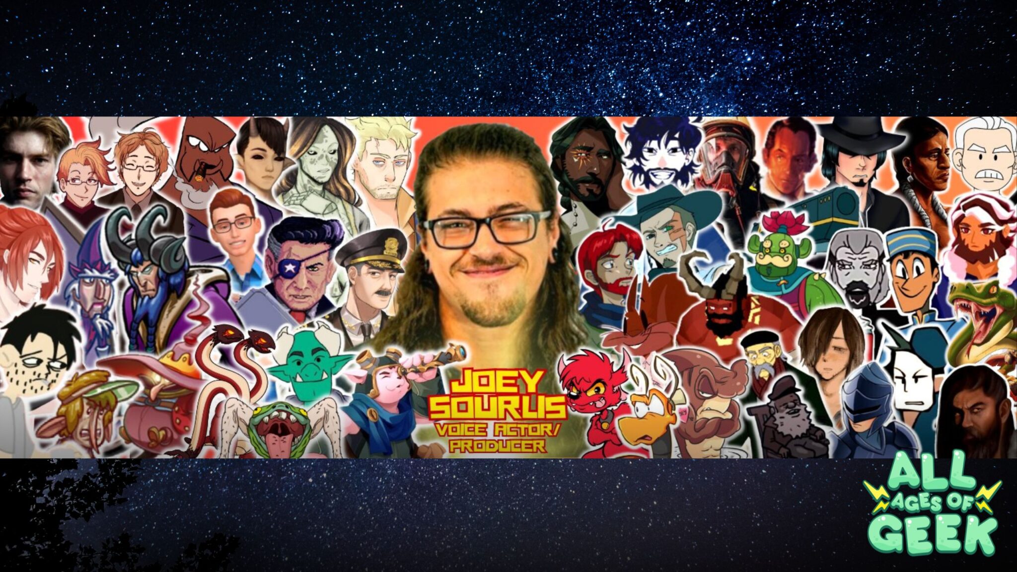 We Interviewed Voice Actor Joey Sourlis - All Ages of Geek
