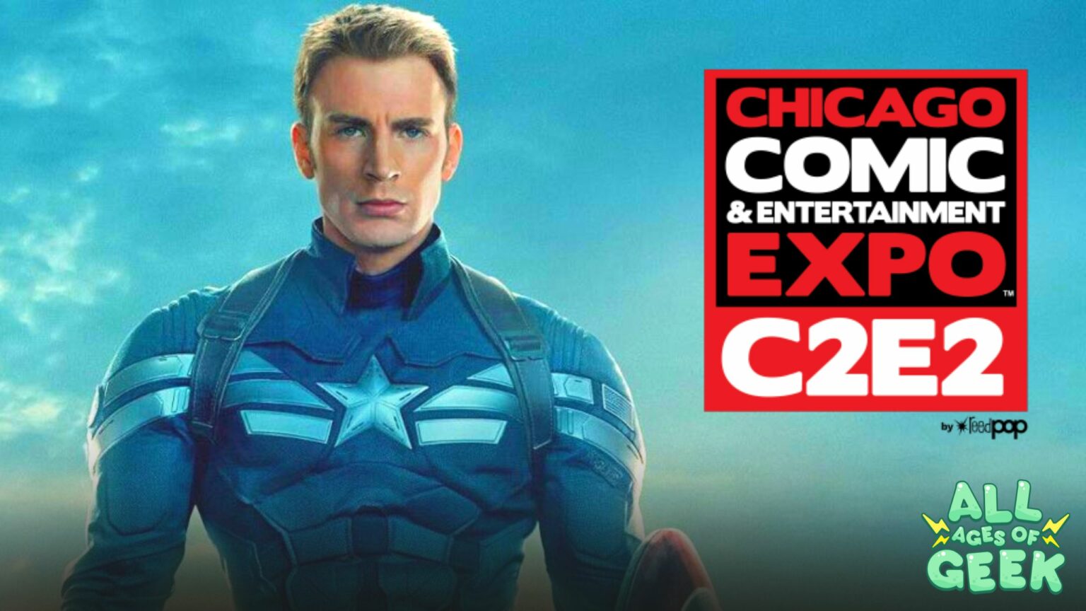 Captain America Makes a Marvelous Appearance at C2E2 2023 - All Ages of ...