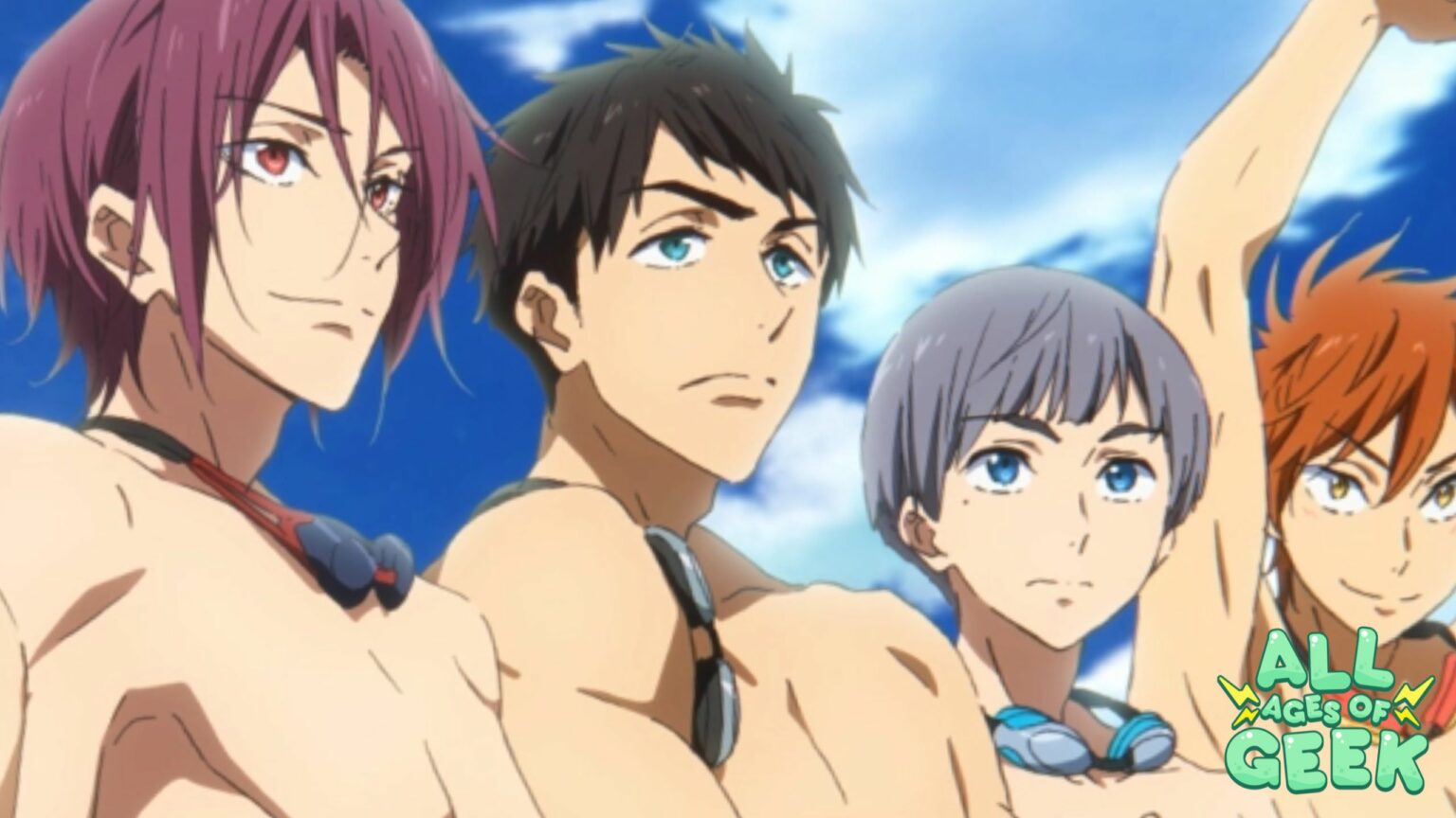 Free! Anime - Swim Clubs in Real Life - All Ages of Geek